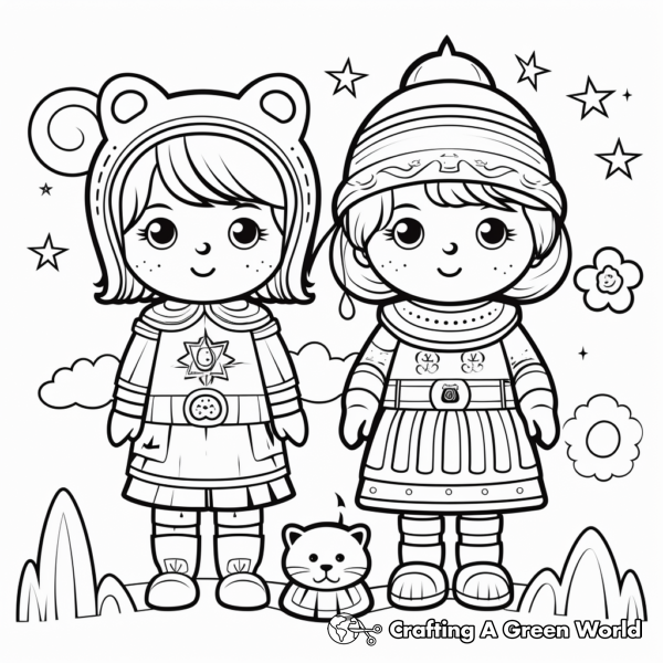 Creating Coloring Pages - Free & Printable!