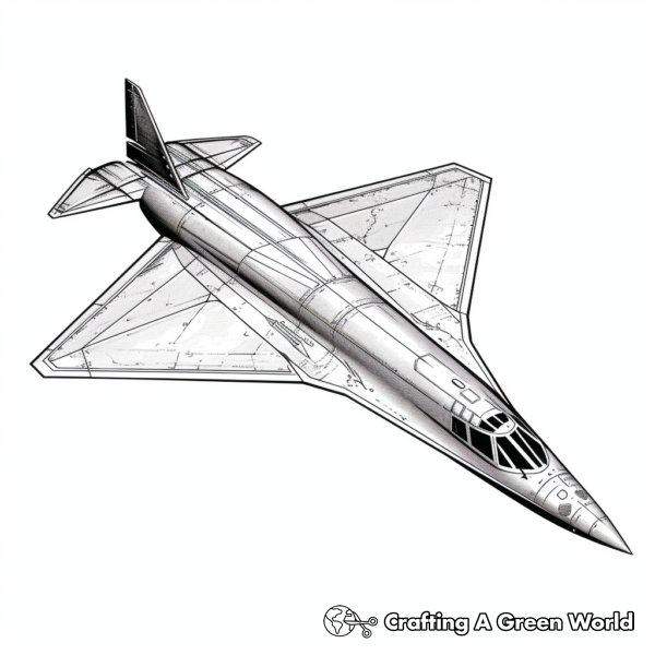 Fighter Jet Coloring Pages - Free & Printable!