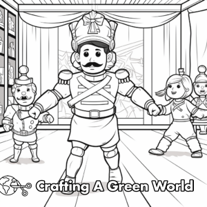 Nutcracker Coloring Pages - Free & Printable!