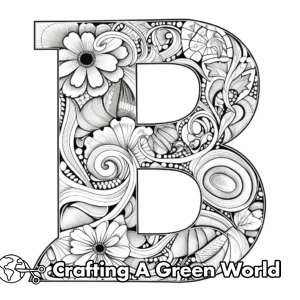 Letter B Coloring Pages - Free & Printable!