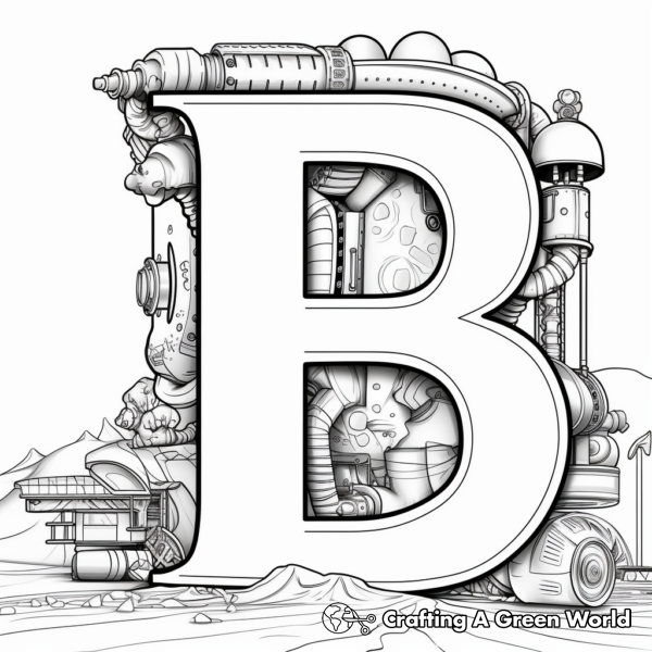 Letter B Coloring Pages - Free & Printable!
