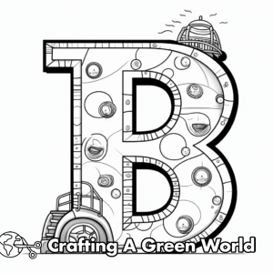 Letter B Coloring Pages - Free & Printable!