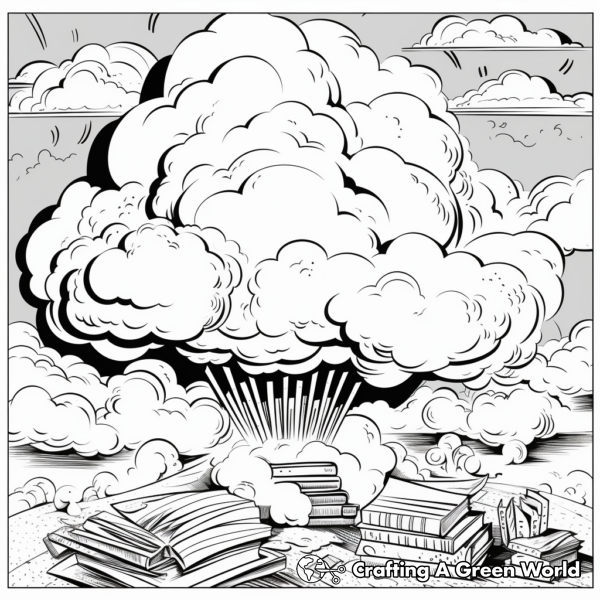 Cloud Coloring Pages - Free & Printable!