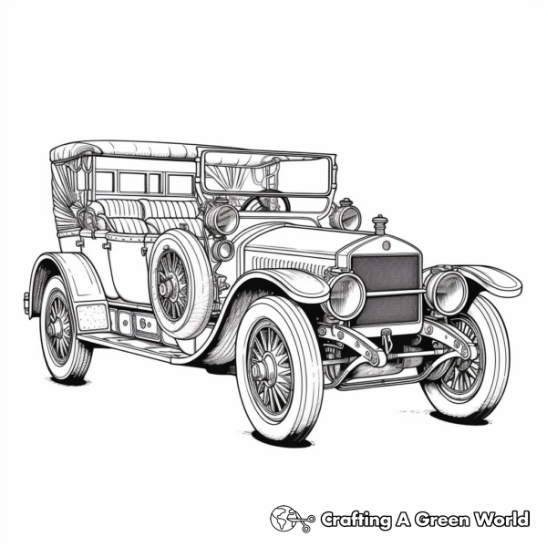 Car Coloring Pages For Adults - Free & Printable!
