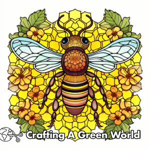 Bee Coloring Pages - Free & Printable!