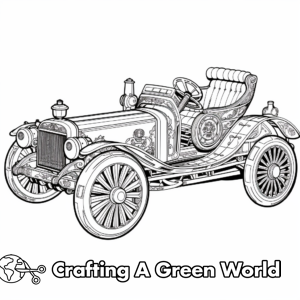 Derby Car Coloring Pages - Free & Printable!