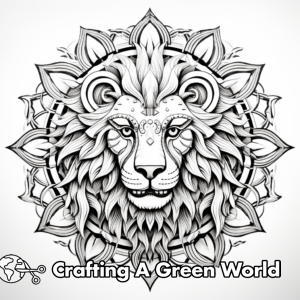 Lion Coloring Pages - Free & Printable!