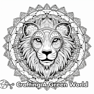 Lion Coloring Pages - Free & Printable!