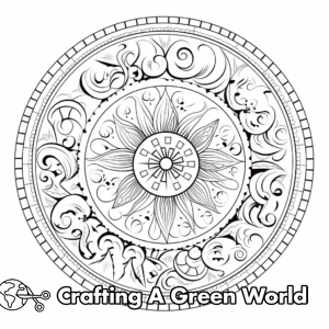 New Years Coloring Pages - Free & Printable!