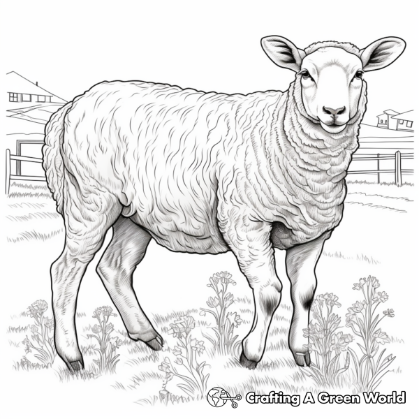 Realistic Farm Animal Coloring Pages - Free & Printable!