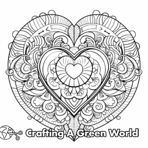 Valentines Coloring Pages - Free & Printable!