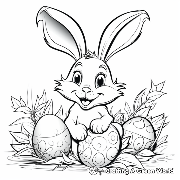 Easy Easter Coloring Pages - Free & Printable!
