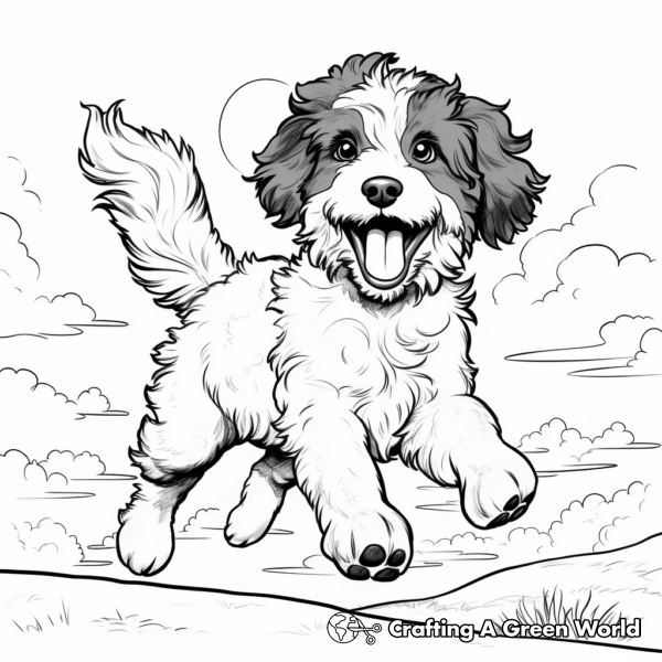 Bernedoodle Coloring Pages - Free & Printable!