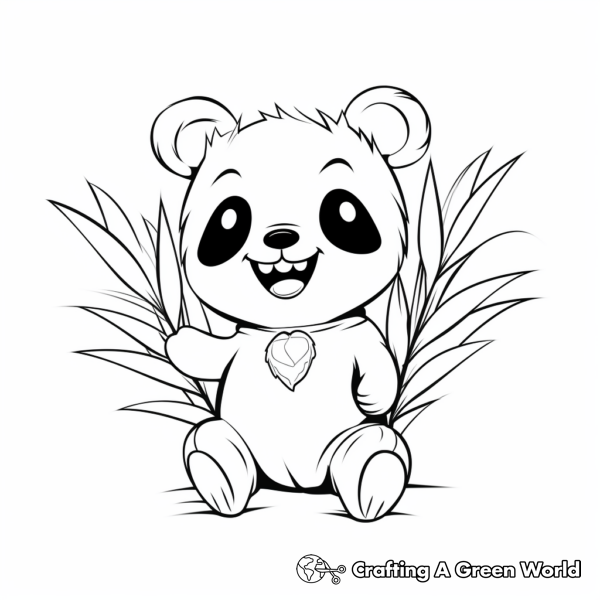 Kawaii Panda Coloring Pages - Free & Printable!