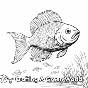 Bluegill Coloring Pages - Free & Printable!