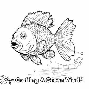 Bluegill Coloring Pages - Free & Printable!