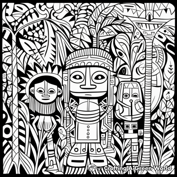 Jungle Coloring Pages - Free & Printable!