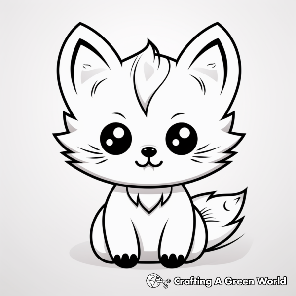 Kawaii Animals Coloring Pages - Free & Printable!