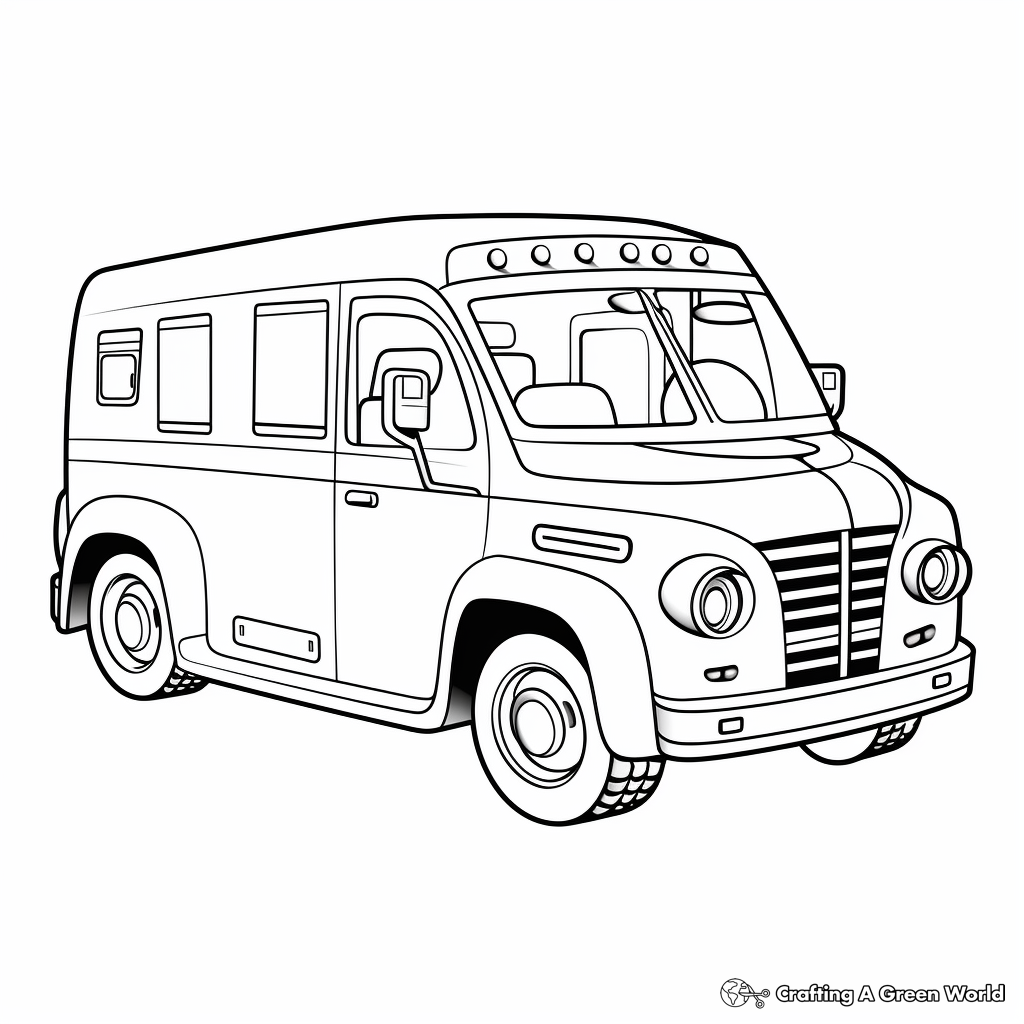 Ambulance Coloring Pages - Free & Printable!