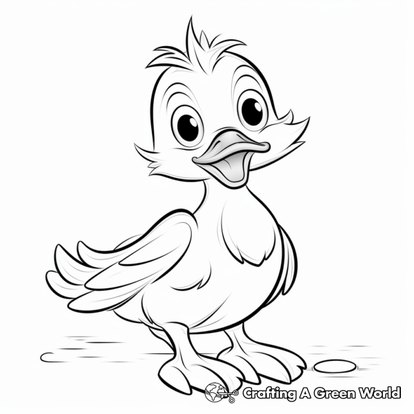 Duck Coloring Pages - Free & Printable!