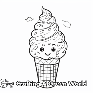 Ice Cream Coloring Pages - Free & Printable!