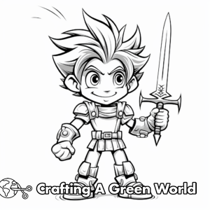 Sword Coloring Pages - Free & Printable!