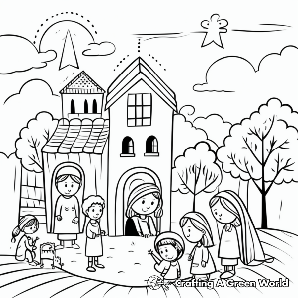 Lent Coloring Pages - Free & Printable!