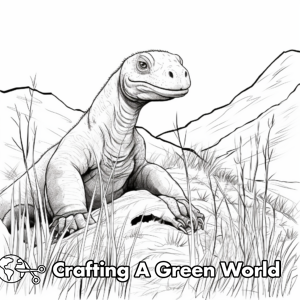 Komodo Dragon Coloring Pages - Free & Printable!