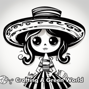 Day Of The Dead Coloring Pages - Free & Printable!