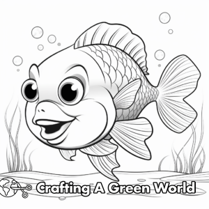 Bluegill Coloring Pages - Free & Printable!