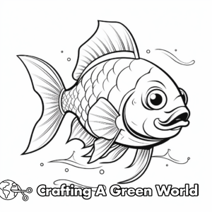 Bluegill Coloring Pages - Free & Printable!