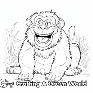 Jungle Animal Coloring Pages - Free & Printable!