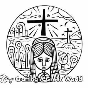 Lent Coloring Pages - Free & Printable!