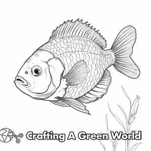 Bluegill Coloring Pages - Free & Printable!