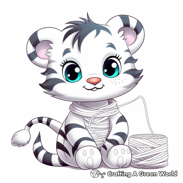 Cute Tiger Coloring Pages - Free & Printable!