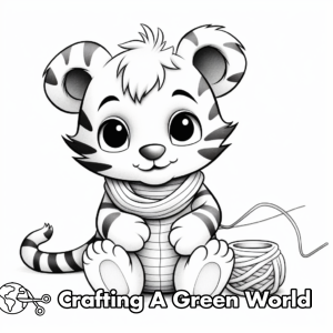Cute Tiger Coloring Pages - Free & Printable!