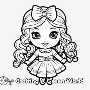 Doll Coloring Pages - Free & Printable!
