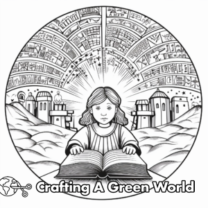 Lord's Prayer Coloring Pages - Free & Printable!