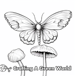Luna Moth Coloring Pages - Free & Printable!