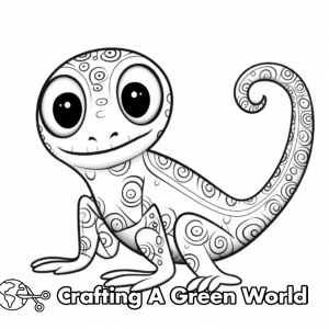 Gecko Coloring Pages - Free & Printable!
