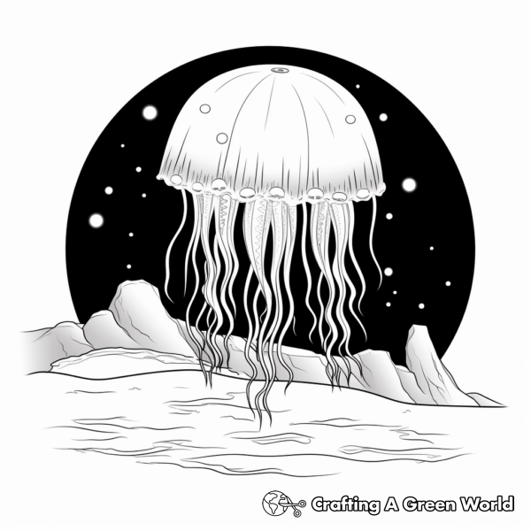 Jellyfish Coloring Pages - Free & Printable!