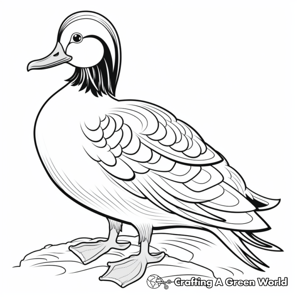 Duck Coloring Pages - Free & Printable!