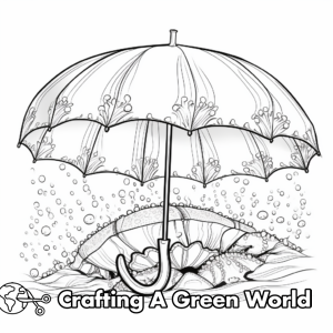 Umbrella Coloring Pages - Free & Printable!