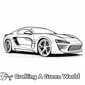 Cool Car Coloring Pages - Free & Printable!