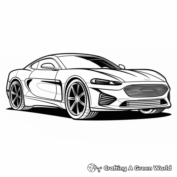 Cool Car Coloring Pages - Free & Printable!