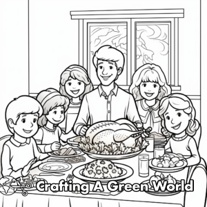 Thanksgiving For Middle School Coloring Pages - Free & Printable!
