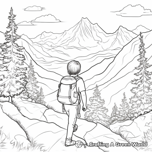 Mountain Coloring Pages - Free & Printable!