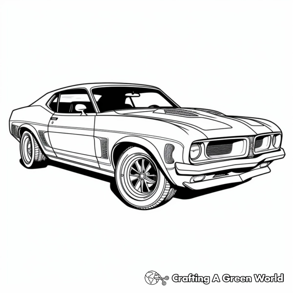 Car Coloring Pages For Adults - Free & Printable!