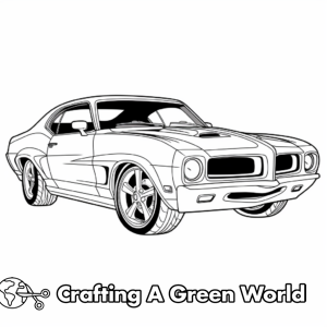Car Coloring Pages For Adults - Free & Printable!