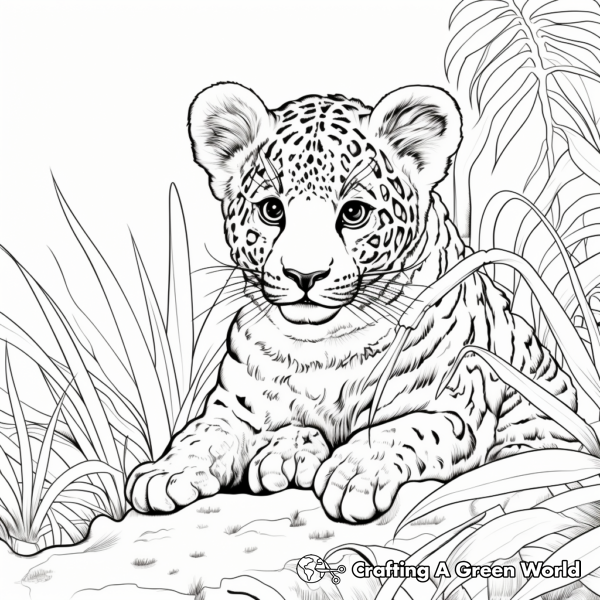 Jungle Animal Coloring Pages - Free & Printable!